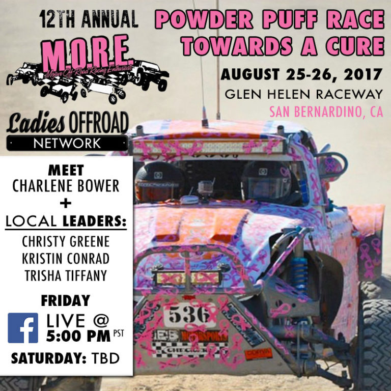 12th Annual M.O.R.E. Powder Puff Race Towards A Cure – Ladies Offroad ...