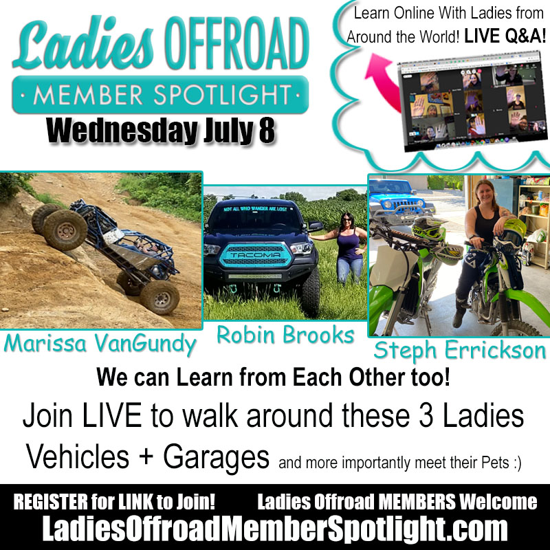 Member Spotlight – Ladies Offroad Network