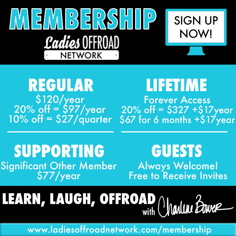 Membership – Ladies Offroad Network