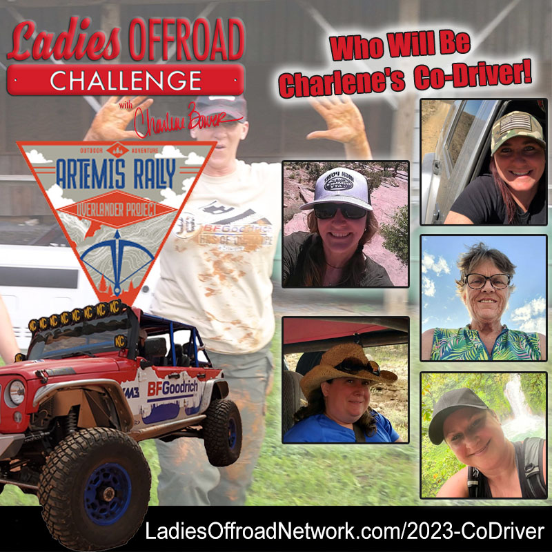 2023 Ladies Co-Driver Challenge – Artemis Rally – Ladies Offroad Network